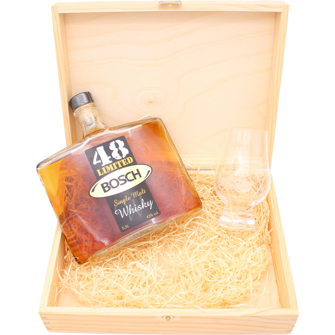 GESCHENKBOX - 48 LIMITED – SINGLE MALT WHISKY – Bosch Edelbrand
